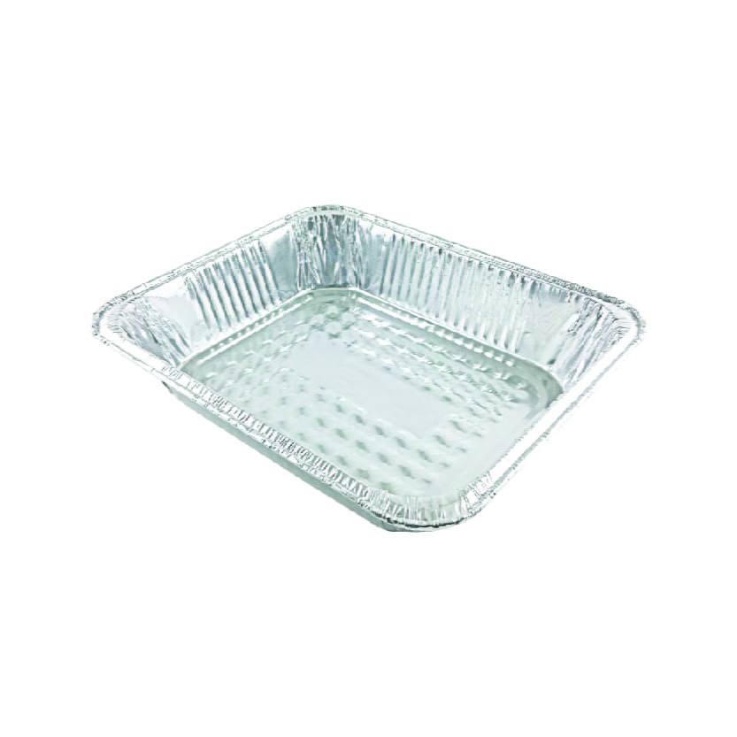 Contenant Aluminium Demi-Taille Profonde (100/cs)