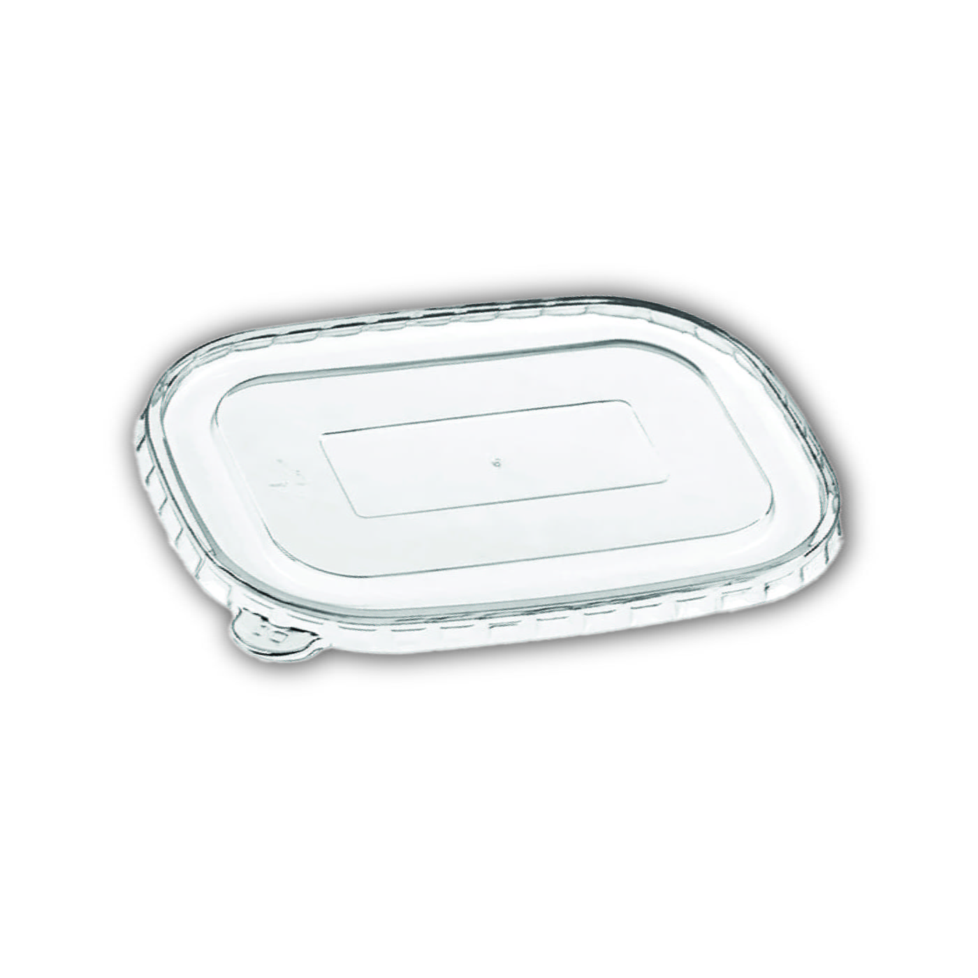 Couvercle PP pour Contenant Kraft Rectangle 17-25-34 Oz (300/cs)